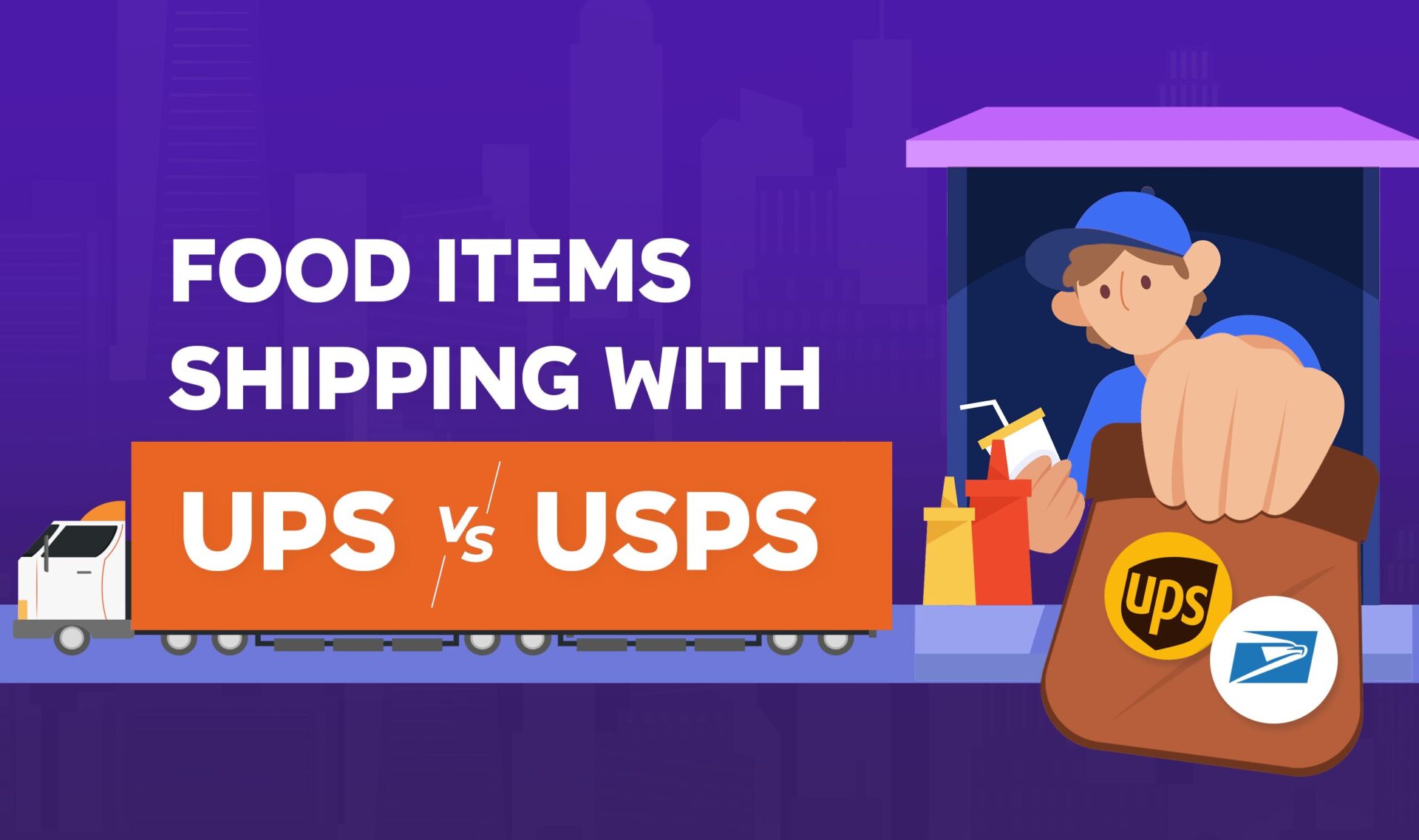 National Eat What You Want Day: Food Items Shipping with UPS vs. USPS - Gori.AI