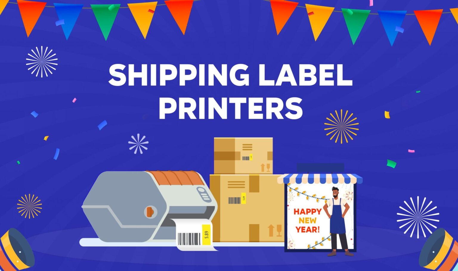 How Shipping Label Printers for Small Businesses Can Simplify New Year Operations - Gori.AI